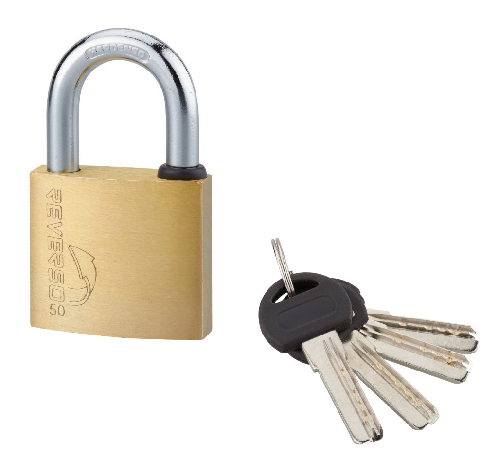 PADLOCK REVERSO 50 mm 4 reversible keys - Thirardasia