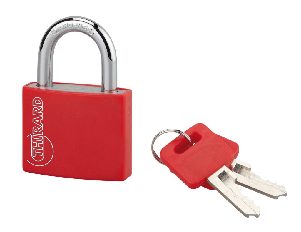 Padlock Type 1 ALU COLOR 40 mm matching colors - Thirardasia